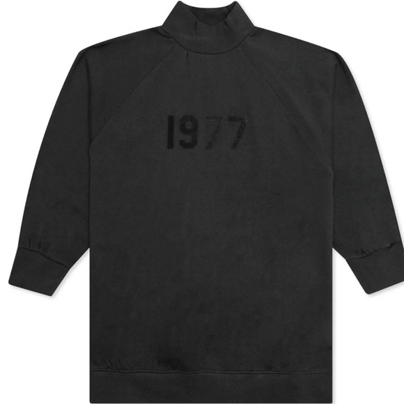 Essentials | Tops | Sale Fear Of God Essentials 34 Sleeve 977 Mockneck ...